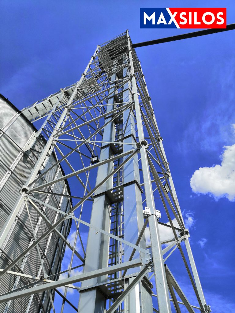 TORRE DE ELEVADORES - MAX SILOS - Silos para almacenamiento de granos