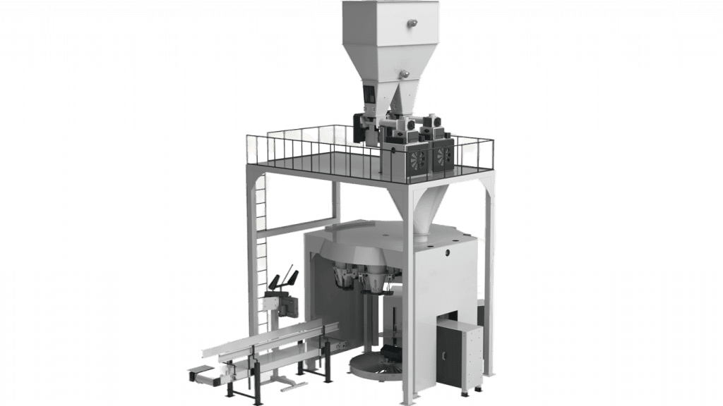 ENSACADORA TIPO CARRUSEL - MAX SILOS - Silos para almacenamiento de granos
